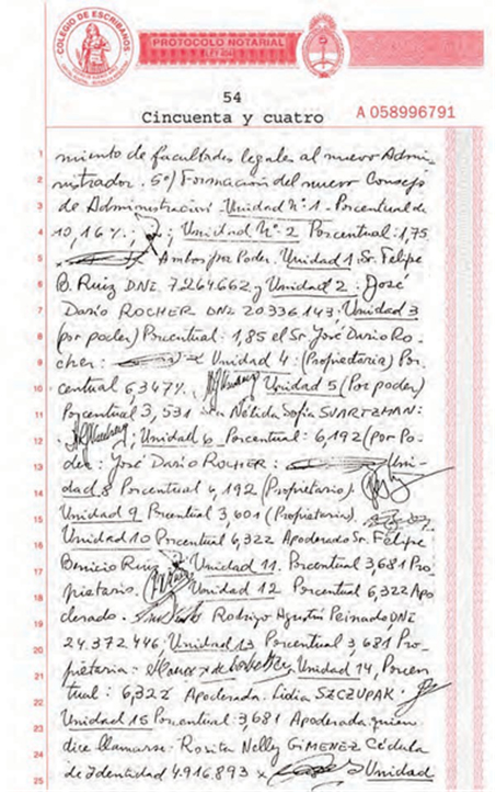 Ejemplo 2: firmas dentro del texto – Colegio de Escribanos de la Ciudad ...